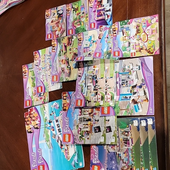 lego friends | Toys | J23 2 Lego Friends Lego Directions On How To Build Step By Step | Poshmark